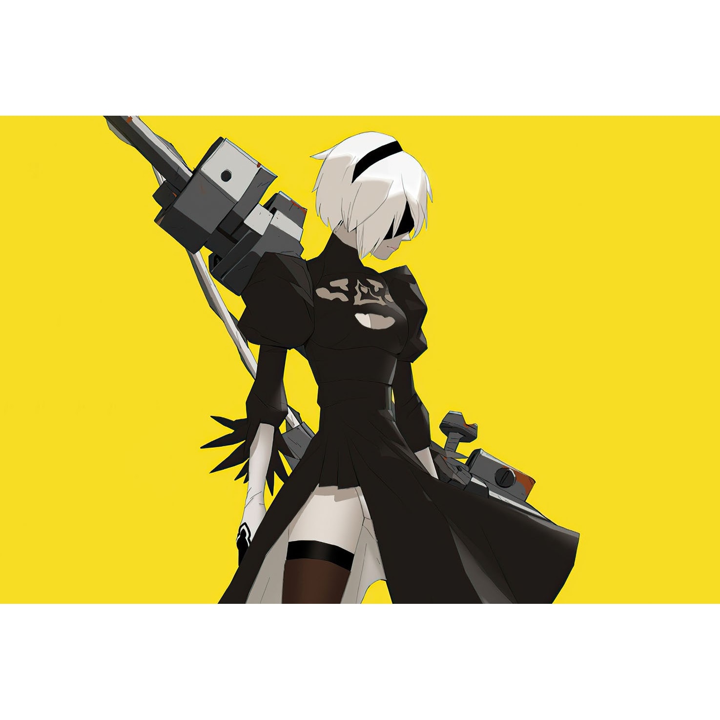 Poster Nier Automata Sketch Art, 61x90cm, poster1854 - eMAG.ro