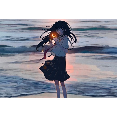 Poster Mele Anime Girl, 61x90cm, poster1816 - eMAG.ro