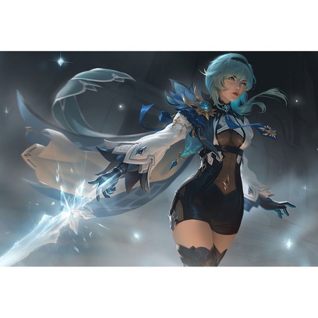 Poster Eula Genshin Impact, 61x90cm, poster1746 - eMAG.ro