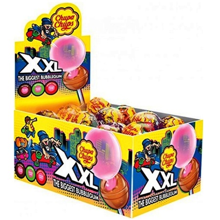 Set Acadele asortate cu guma Chupa Chups XXL, 25x29 g - eMAG.ro