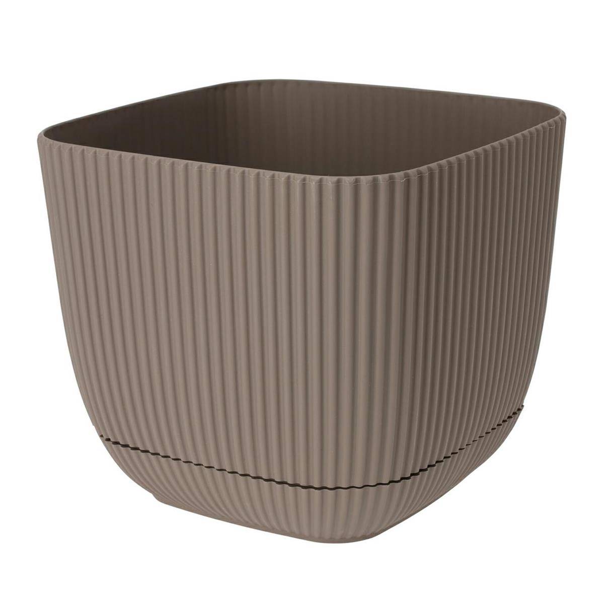 Ghiveci flori, Plastic, 13 cm, Bej - eMAG.ro