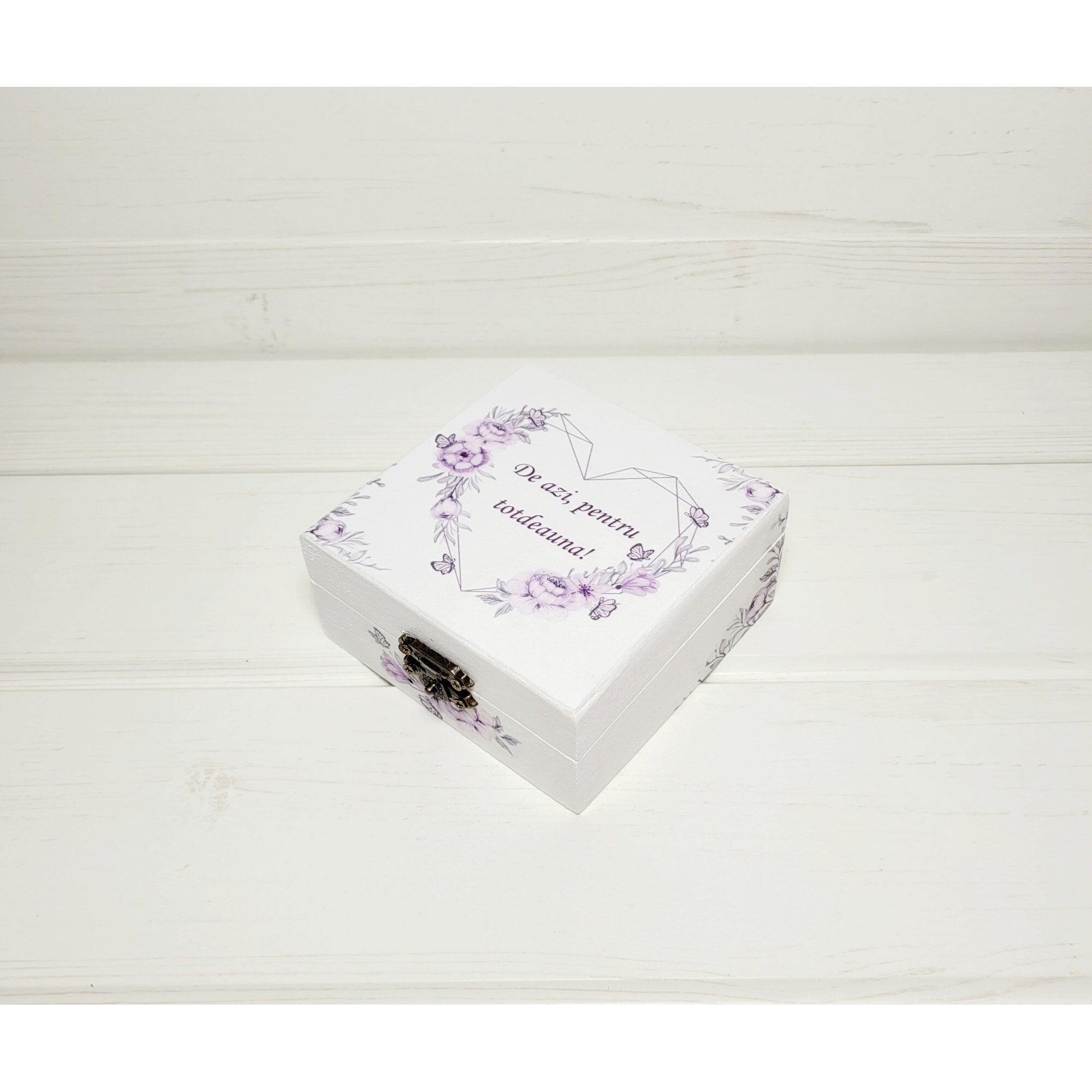 Cutie pentru verighete- handmade - tiffartgifts - eMAG.ro