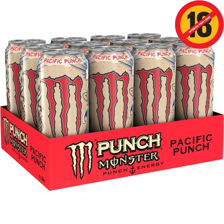 Bautura energizanta Monster Pacific Punch, doza, 12 x 500ml - eMAG.ro