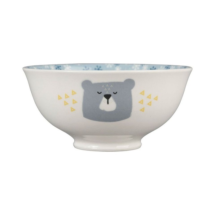 Bol din portelan pentru copii model Ursulet 300 ml - eMAG.ro