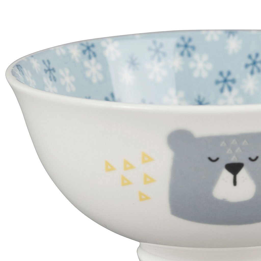 Bol din portelan pentru copii model Ursulet 300 ml - eMAG.ro