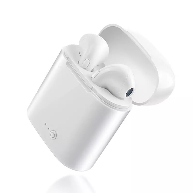 Casti MINI Wireless I7s, In ear, Bluetooth 5.0, E7S, TWS, Stereo sound ...