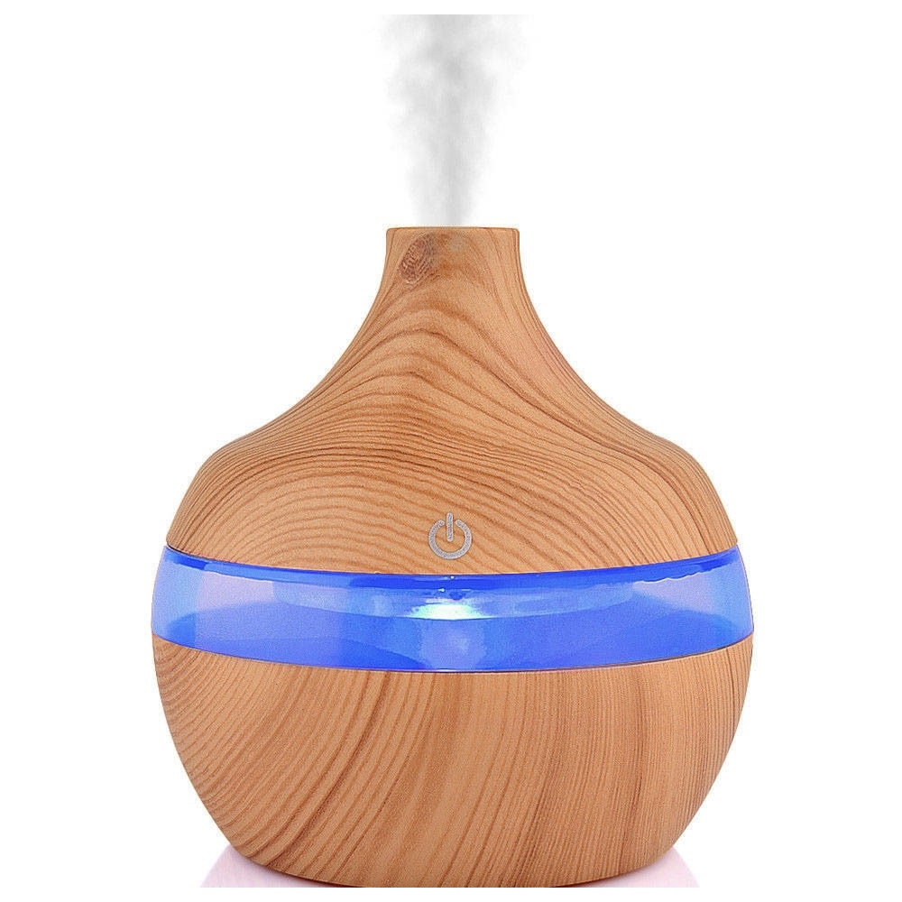 Aromaterápiás diffúzor, légnedvesítő 300ml- Világos barna Classic - eMAG.hu