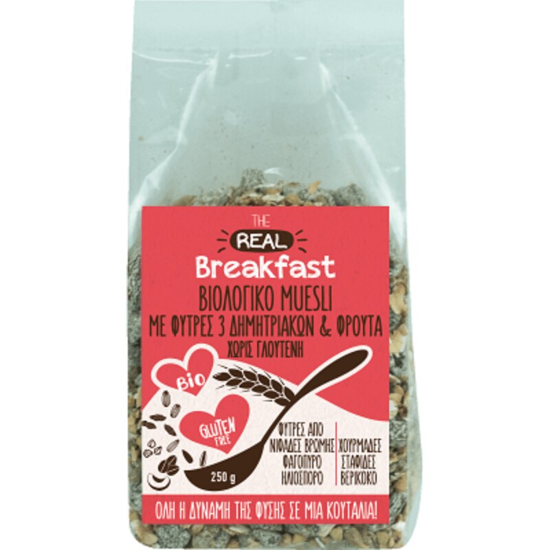 Musli cu fructe ΒΙΟΑΓΡΟΣ, Fara gluten, 250 g - eMAG.ro