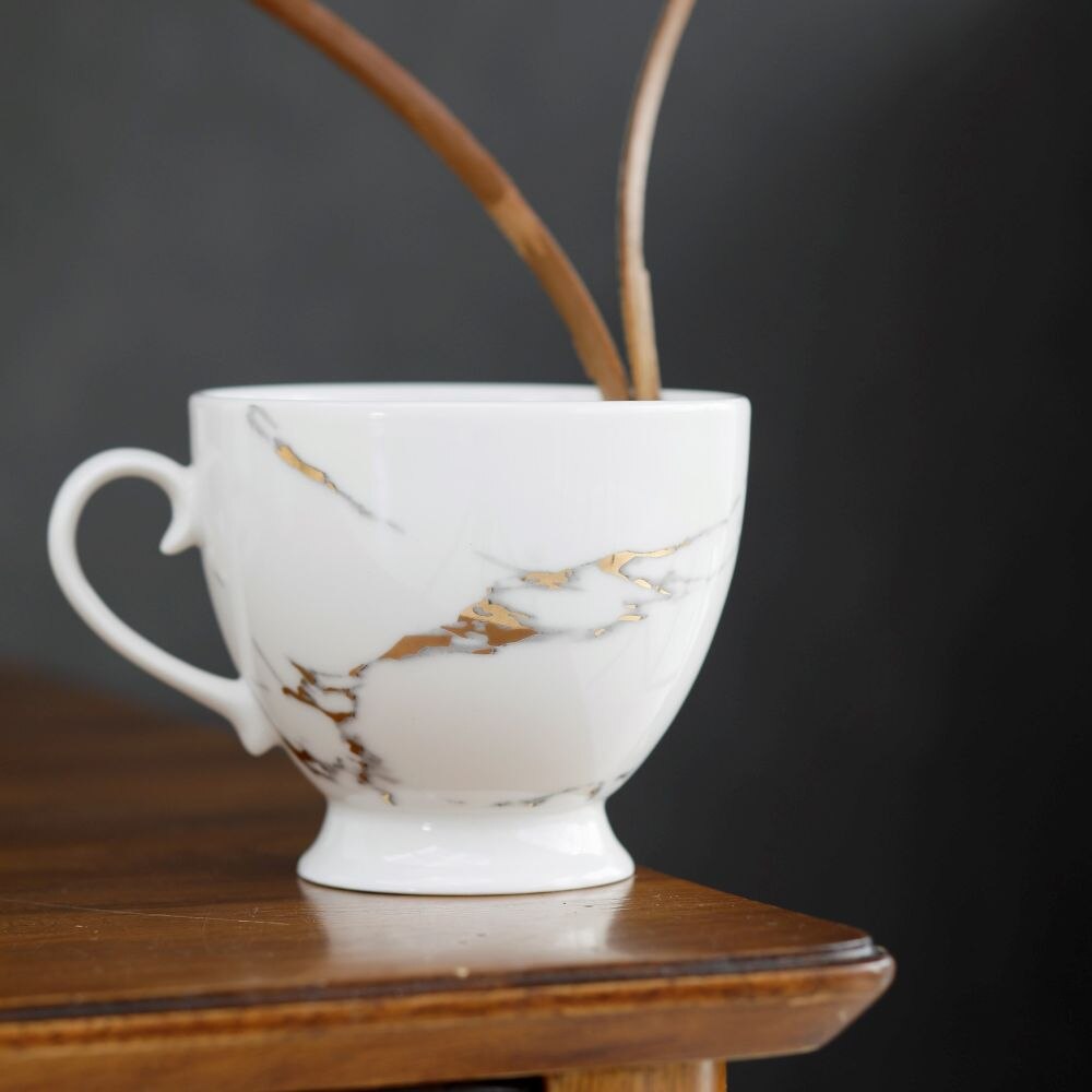 Set 6 cani, Villa Italia, Portelan, 450ml, Multicolor - eMAG.ro