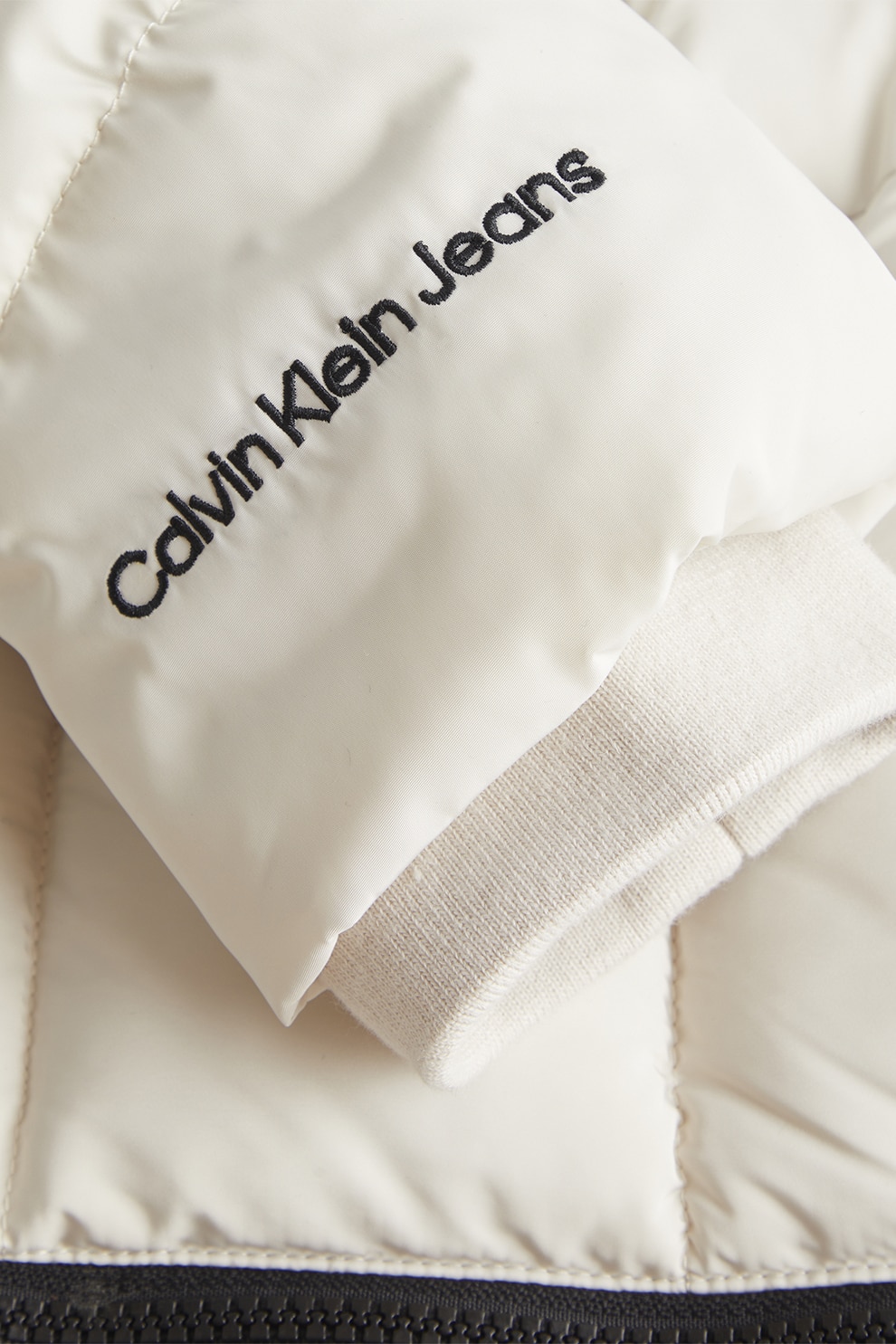 CALVIN KLEIN JEANS, Geaca scurta cu garnitura detasabila din blana ...