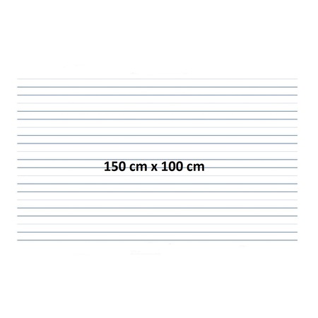 Plansa magnetica pentru tabla Triline, Stil linii, Lavabila, 100 x 150 ...