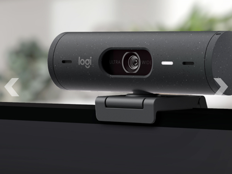 Camera web Logitech Brio 500, Full HD 1080p, RightLight 4, 90 FoV, USB ...
