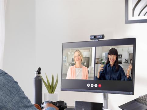 Camera web Logitech Brio 500, Full HD 1080p, RightLight 4, 90 FoV, USB ...