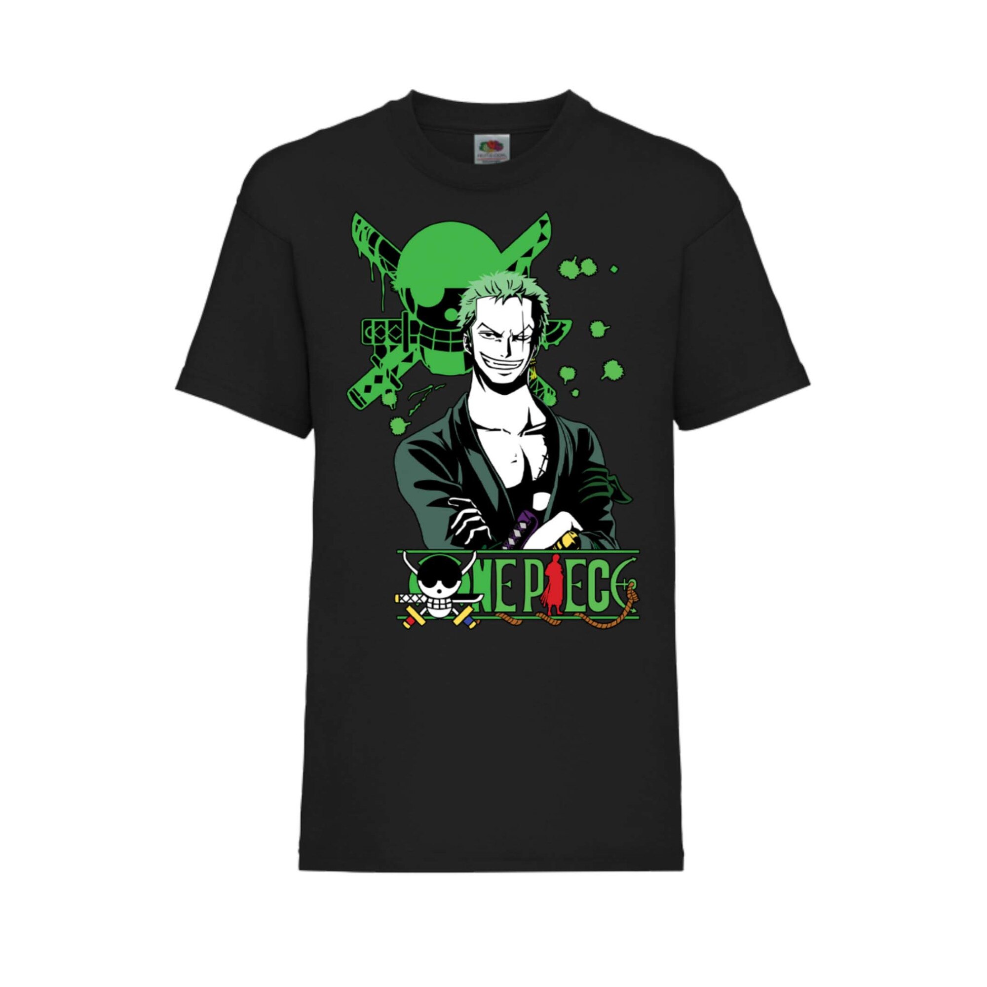 Gyerek póló Manga Anime Japan Comics Tralala One Piece Roronoa Zoro 03 ...