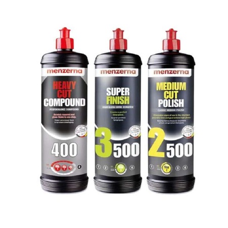 Set paste polish Menzerna 400 - 2500 - 3500, 1l, PP-11726, MENZERNA234 ...