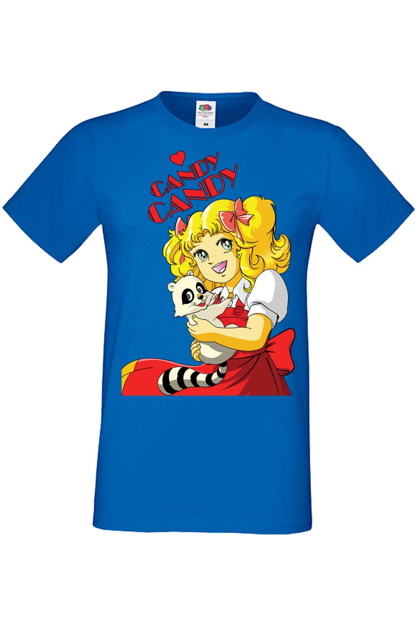 Tricou barbati Manga Anime Tralala Candy Candy, Albastru, M - eMAG.ro