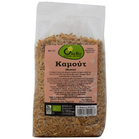 Grau kamut ΟΛΑ ΒΙΟ, 500 g - eMAG.ro