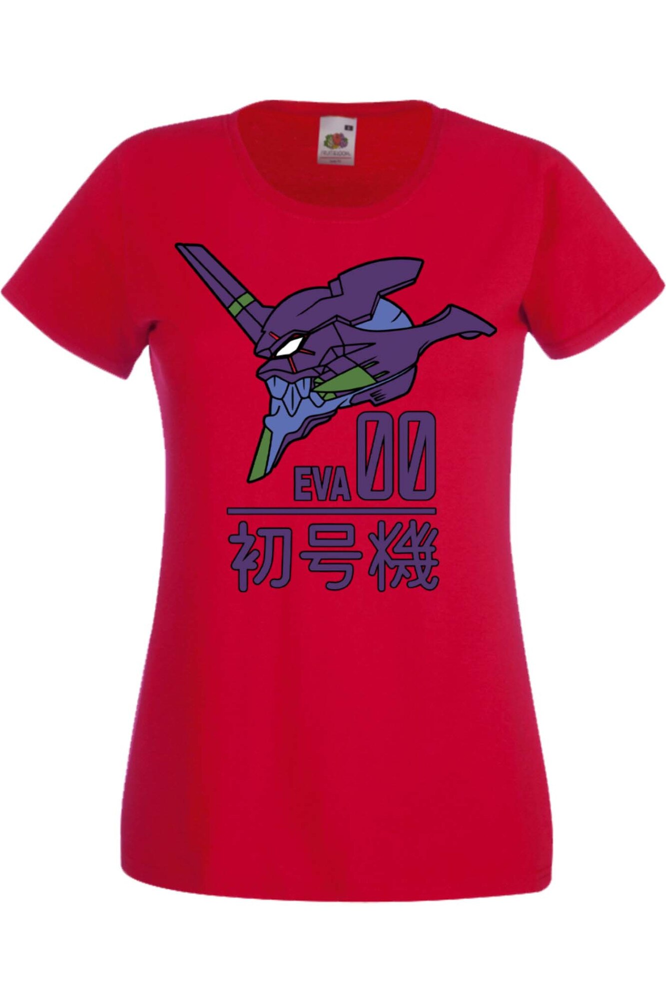 Дамска Тениска Manga Anime Tralala Neon Genesis Evangelion Eva Unit 00 ...