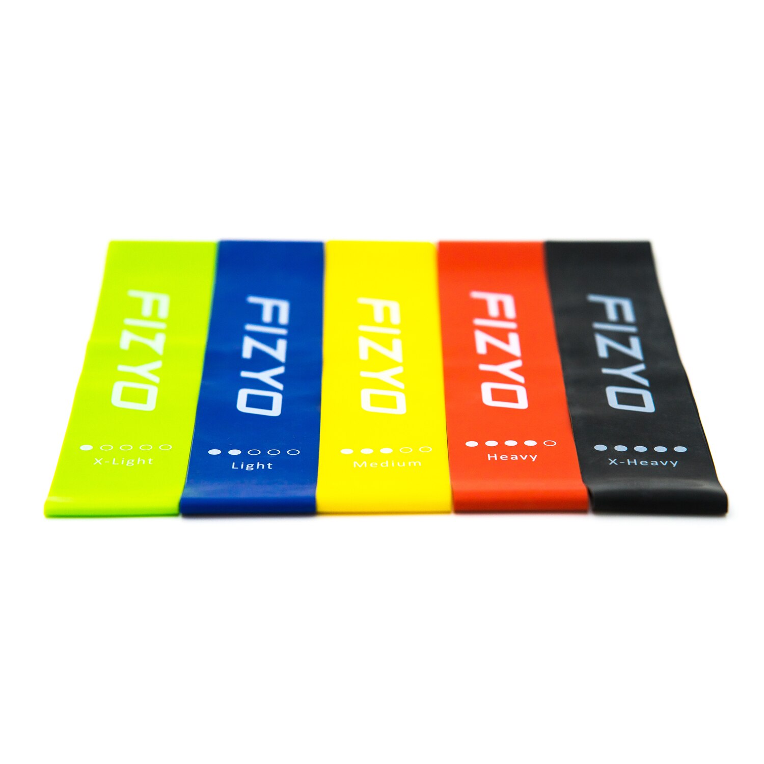 Set benzi elastice de rezistenta pentru sport si fitness, Fizyo X-PRO ...