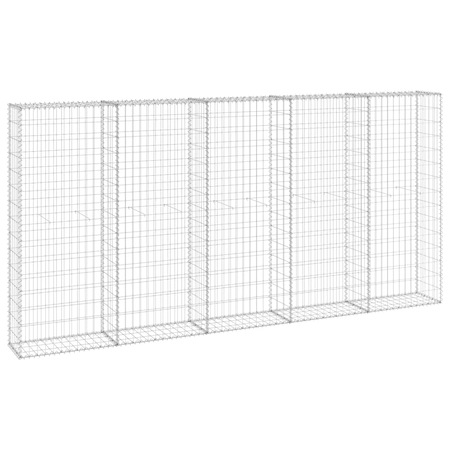 Perete gabion cu capace, 300x30x150 cm, otel galvanizat, stabil si ...