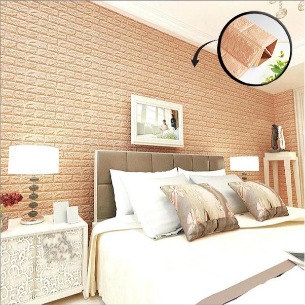 Tapet Autocolant EDAR, Design Caramida 3D, Rezistent La Apa, 70 cm x 77 ...