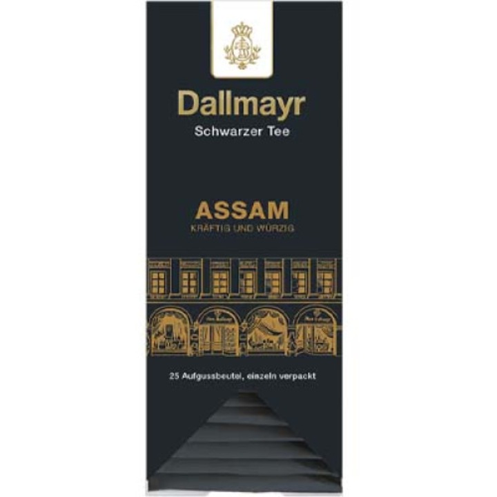 Dallmayr Assam fekete tea 25db (filteres) - eMAG.hu