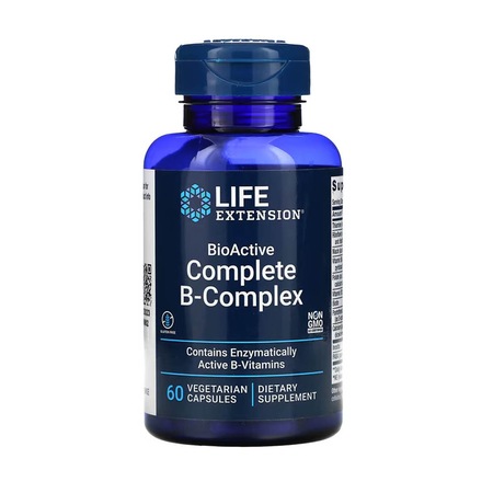 BioActive Complete B-Complex, Life Extension, 60 капсули - eMAG.bg