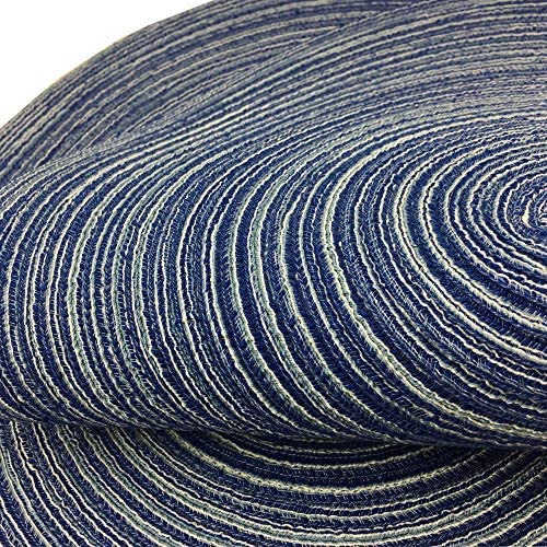 Set 6 servete rotunde, Fibre sintetice, 36 cm, Albastru - eMAG.ro