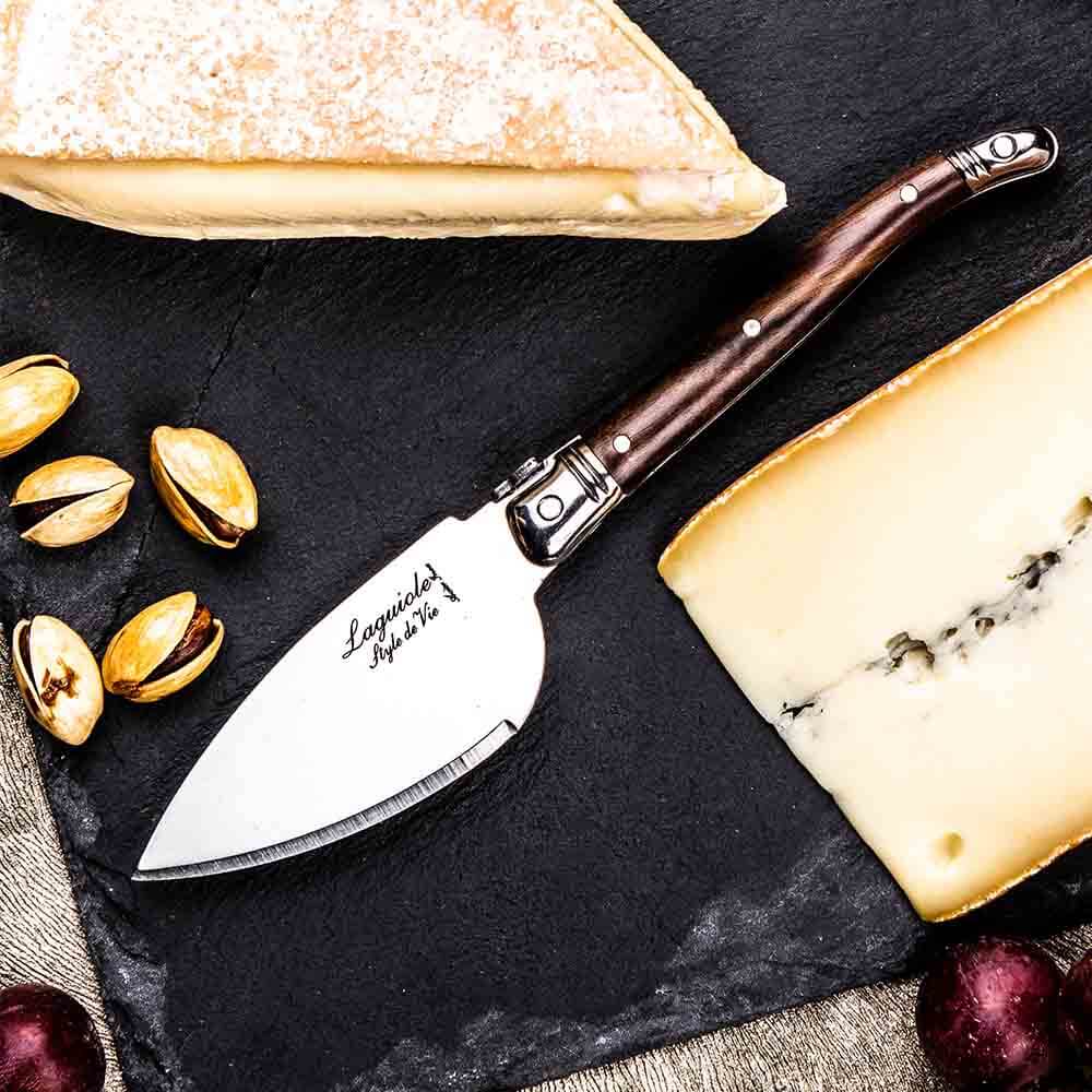 Set 3 cutite pentru branza Style de Vie Laguiole, Maro/Argintiu - eMAG.ro