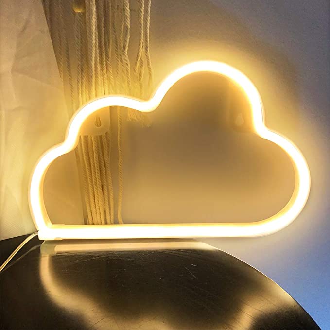 Decoratiune Luminoasa LED neon, semn NOR, lumina calda, 29.5x18.3x1.5cm ...