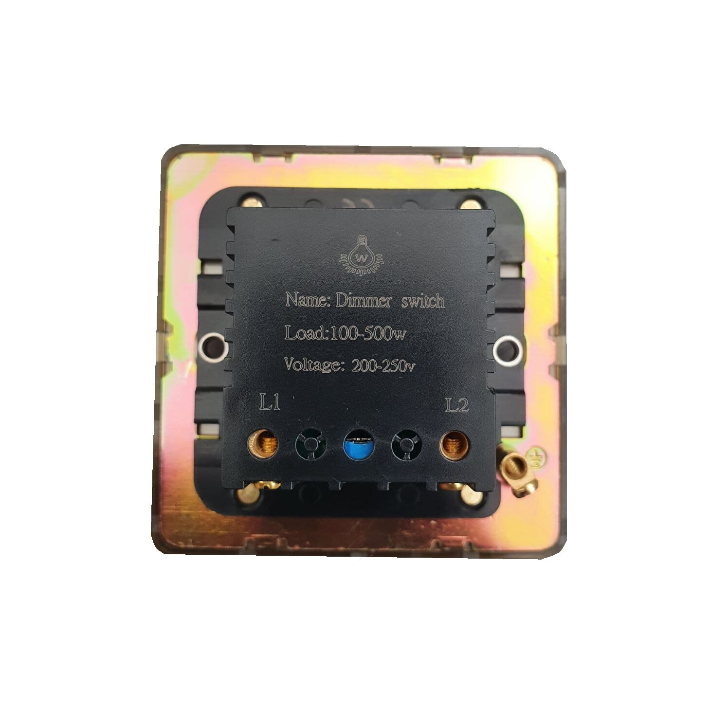 Intrerupator cu variator/ dimmer simplu vintage TAM Gold 1 CS - eMAG.ro