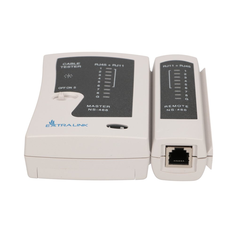 Tester pentru cabluri internet Extralink, RJ-45/RJ-11 - eMAG.ro