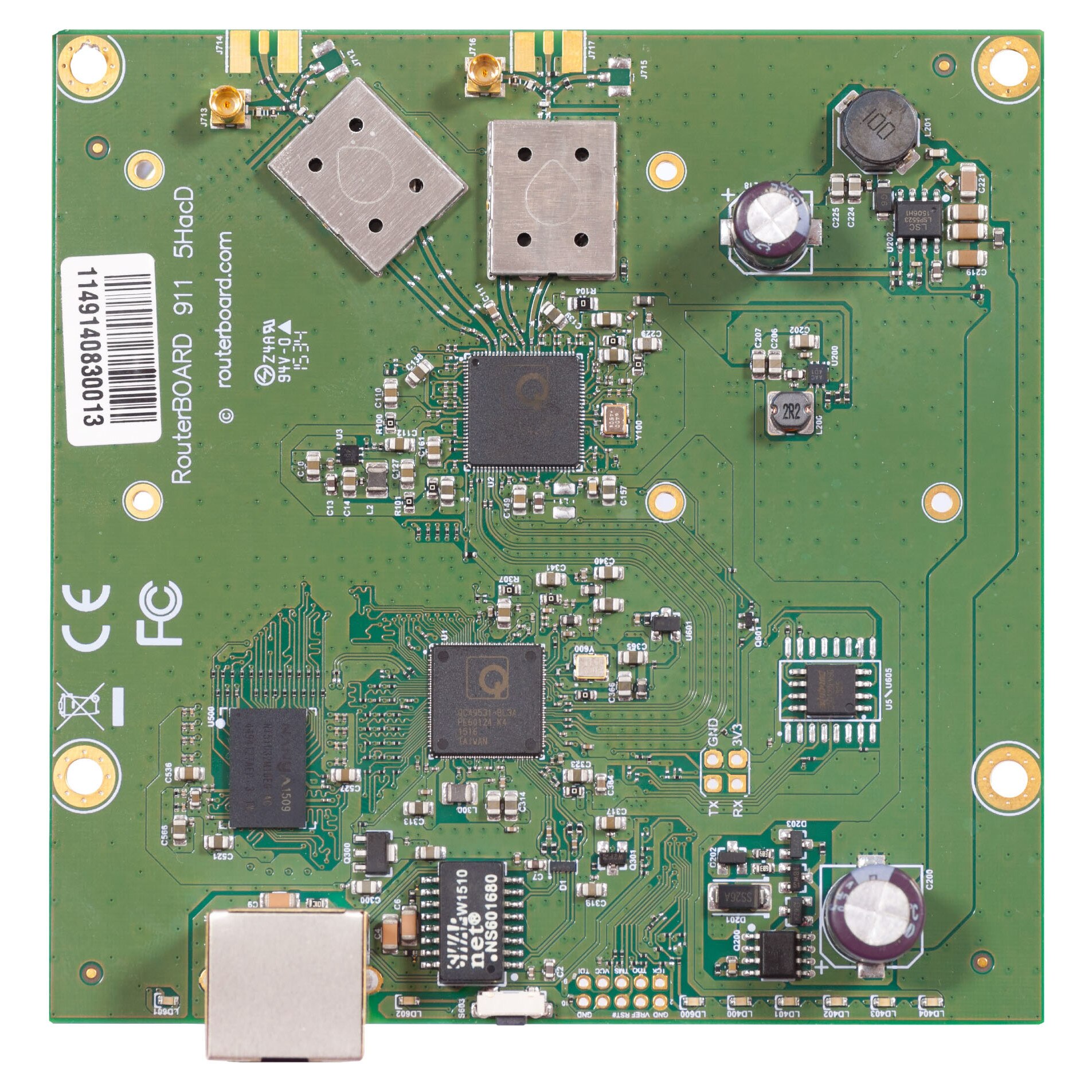 Placa de router Mikrotik RB911-5HACD Routerboard, 6500MHz, 64MB, 5GHz ...