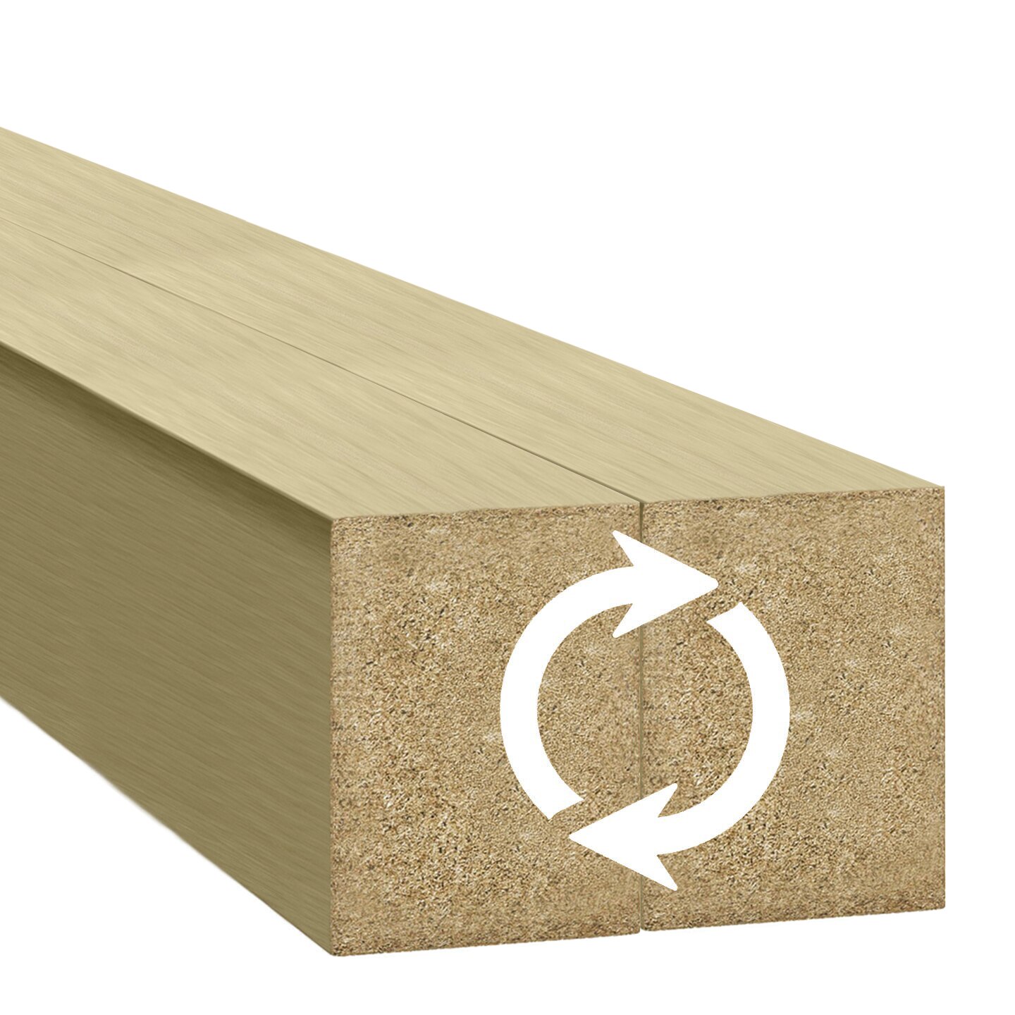 Perete decorativ, lemn MDF, Lameo, luciu auriu, 30 x 40 cm, 12 bucati ...