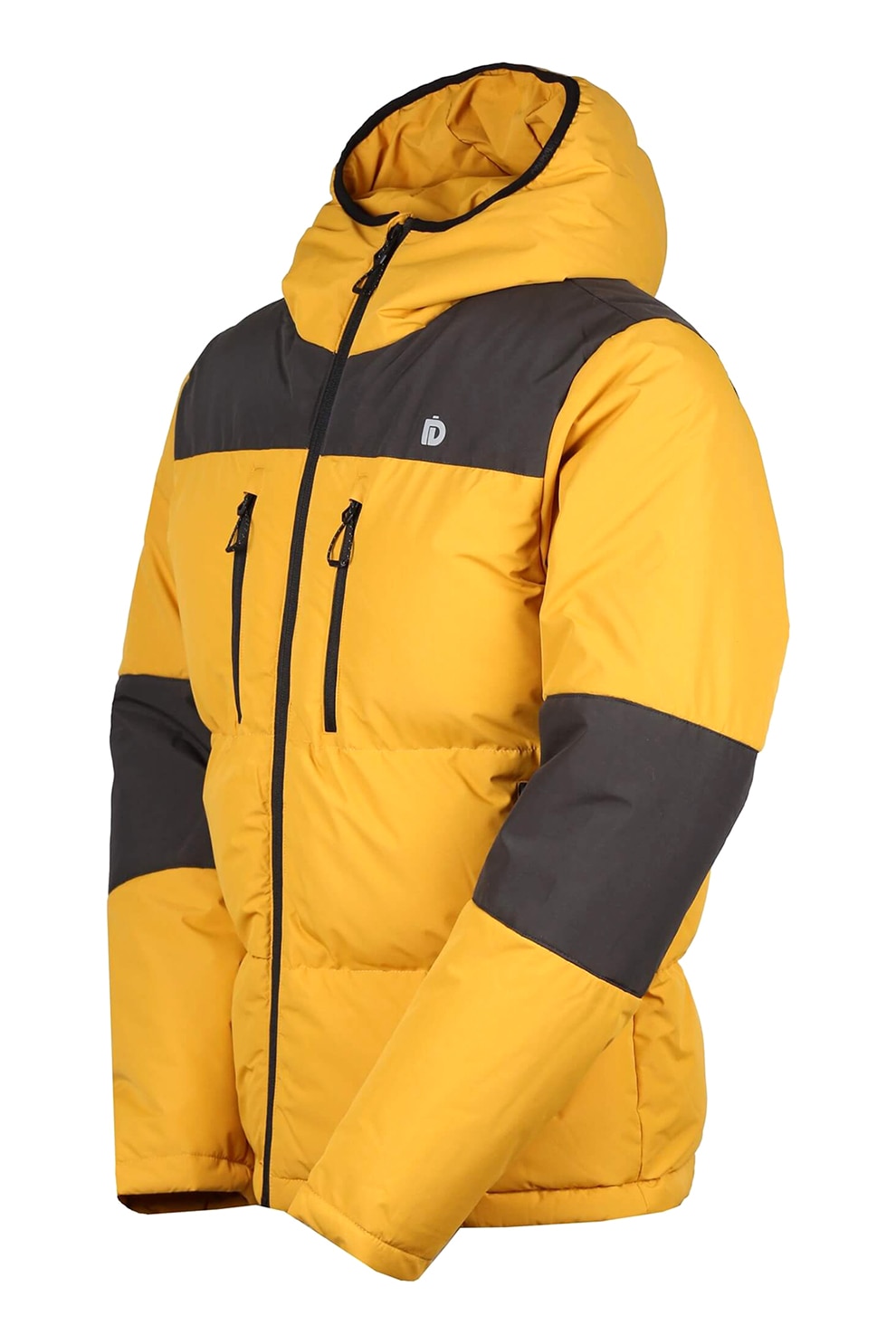 Fundango, Geaca cu vatelina si gluga Navarro, Gri antracit, Ocru, XL ...