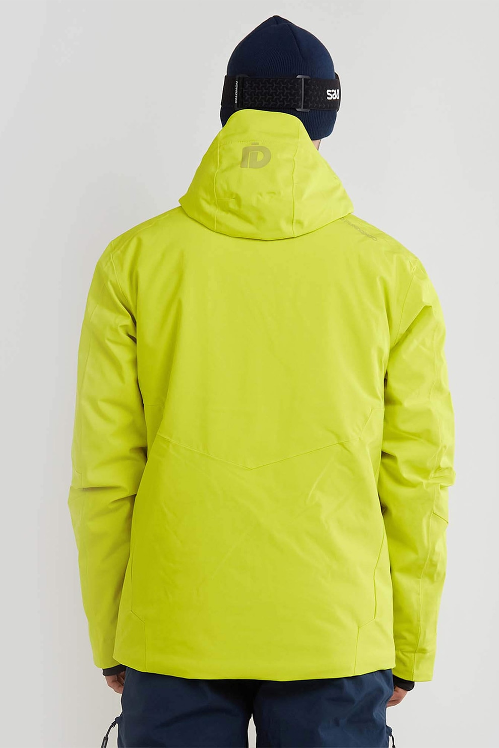 Fundango, Geaca cu gluga pentru ski Telluride, Verde lime, L - eMAG.ro