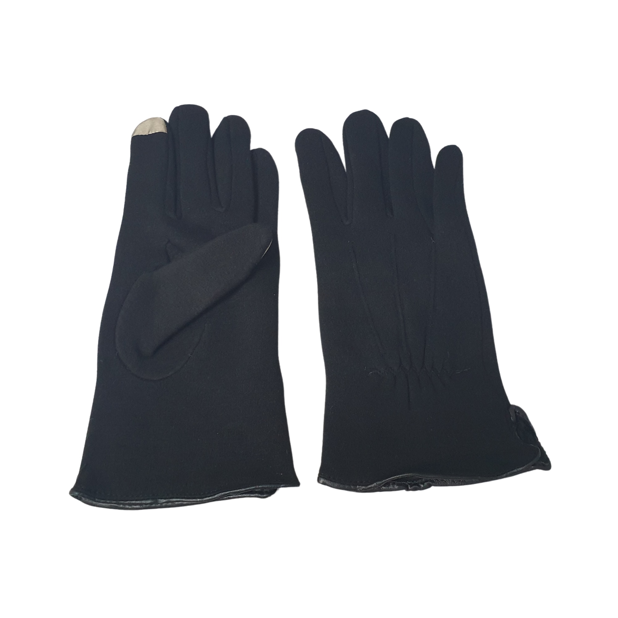 Manusi textile, Onore, negru, XL, microfibra, model cu touchscreen si ...