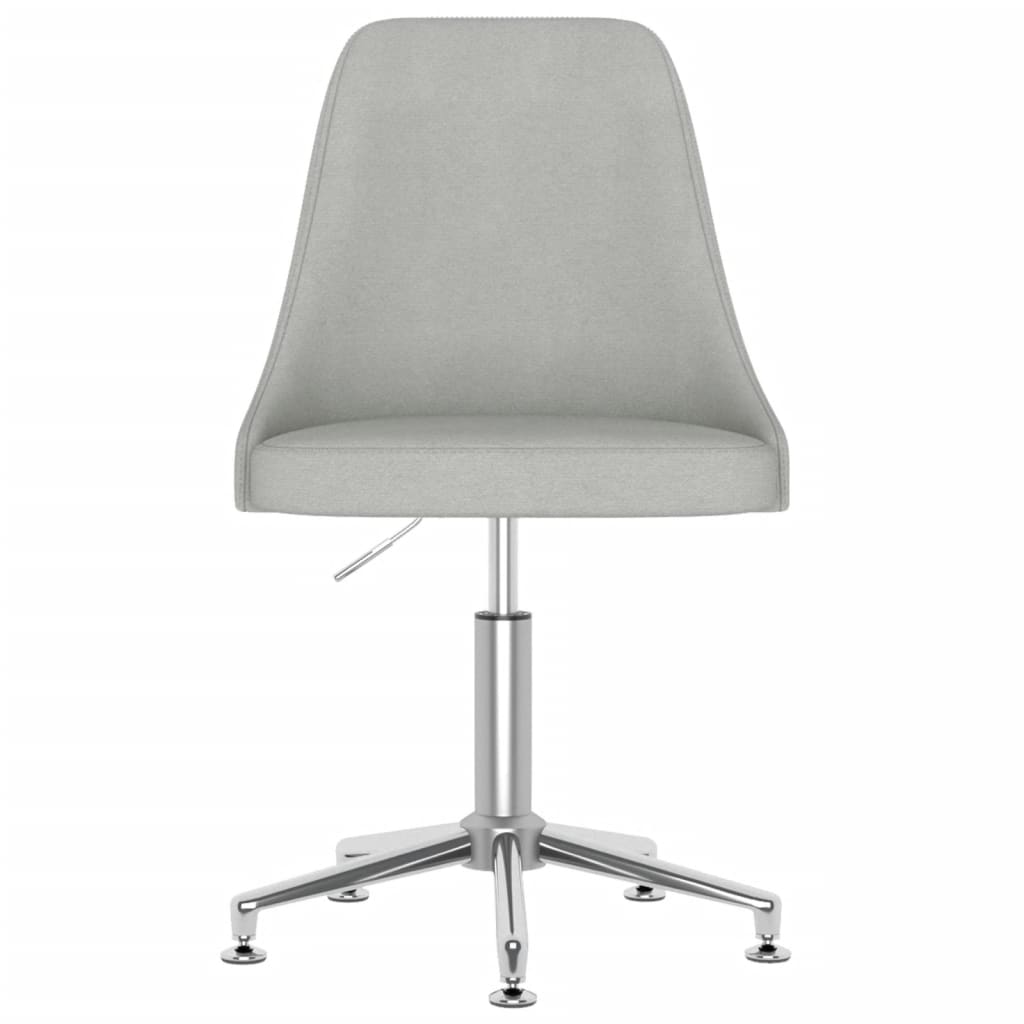 Scaun de birou Rotativ, stil Minimalist, gri deschis,50x51x(81-95) cm ...