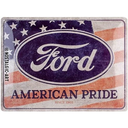 Placa decor Ford American Pride US Flag Special Edition 30x40cm - eMAG.ro