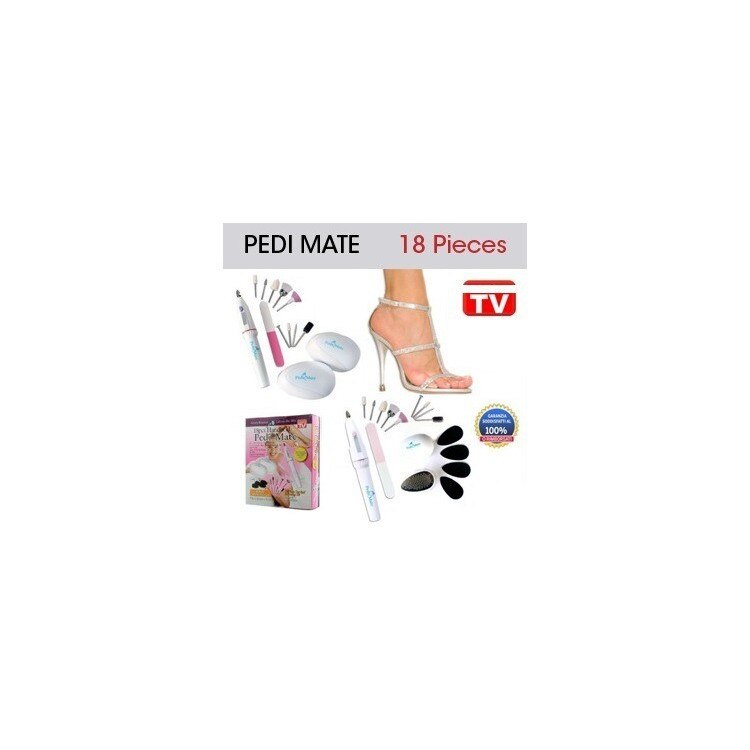Set manichiura si pedichiura Pedi Mate,18 piese - eMAG.ro