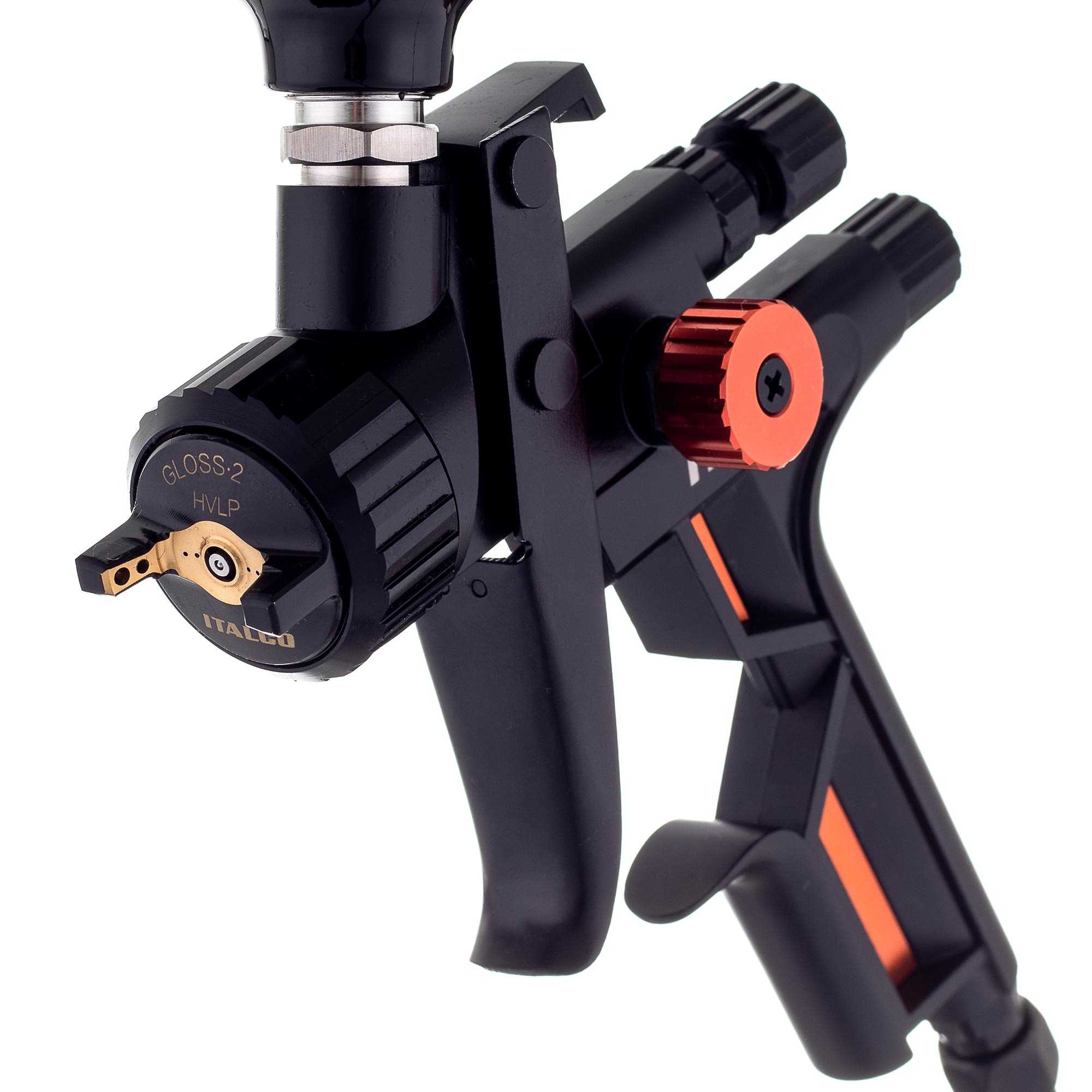 Pistol de vopsit PREMIUM ITALCO GLOSS 2 cu duza de 1.4 mm HVLP - eMAG.ro