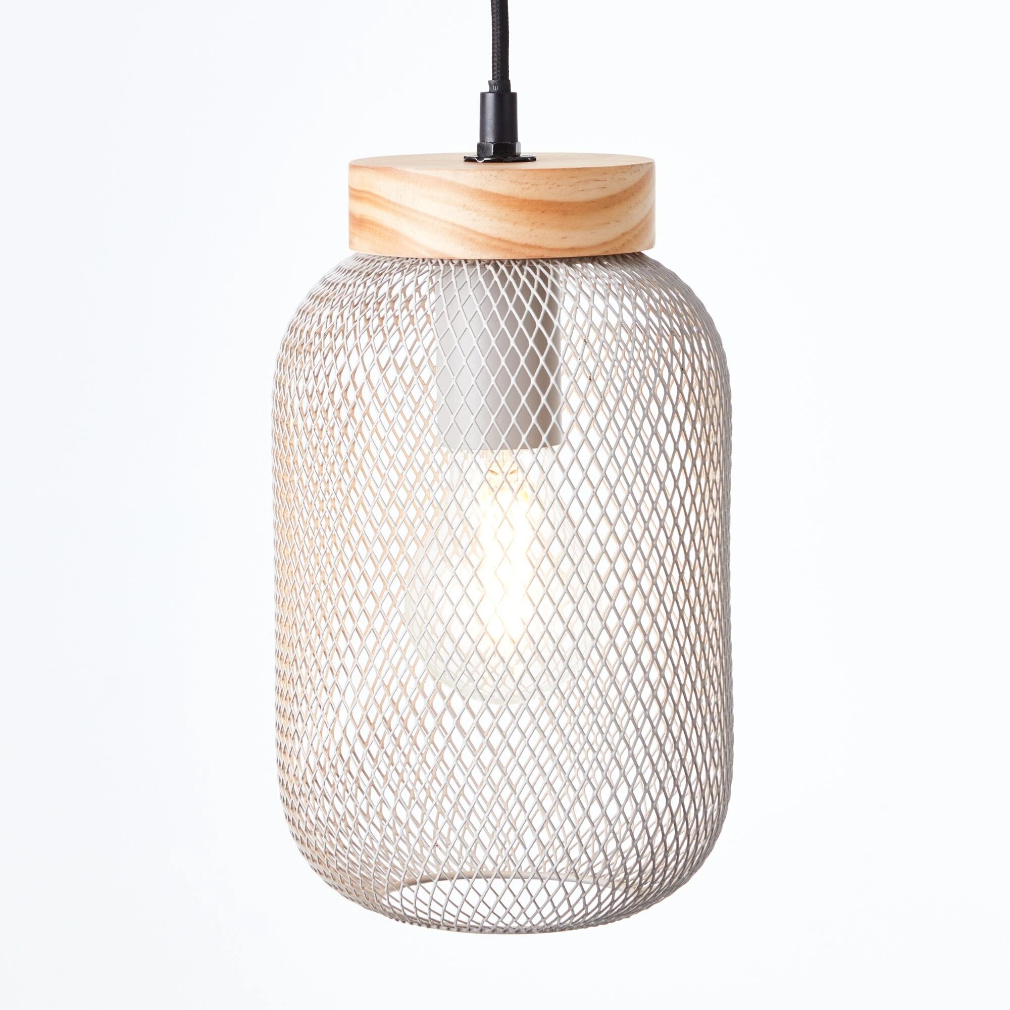 Pendul Giada, 1 x E27, gri - eMAG.ro