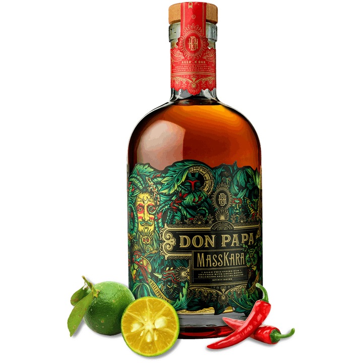 Rom Don Papa Masskara, 40%, 0.7L - eMAG.ro
