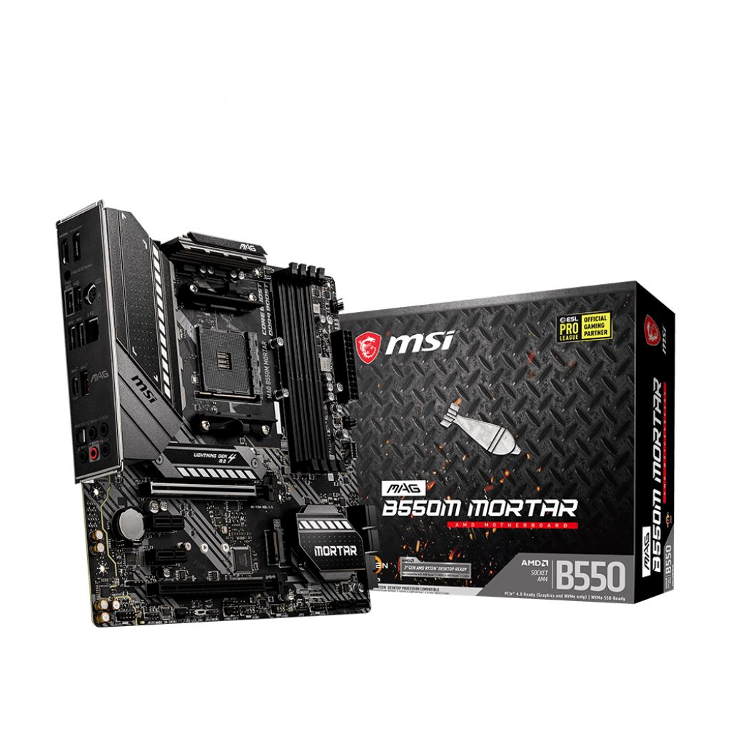 MSI MAG B550M Mortar alaplap (MAG B550M MORTAR) - Alaplap - eMAG.hu
