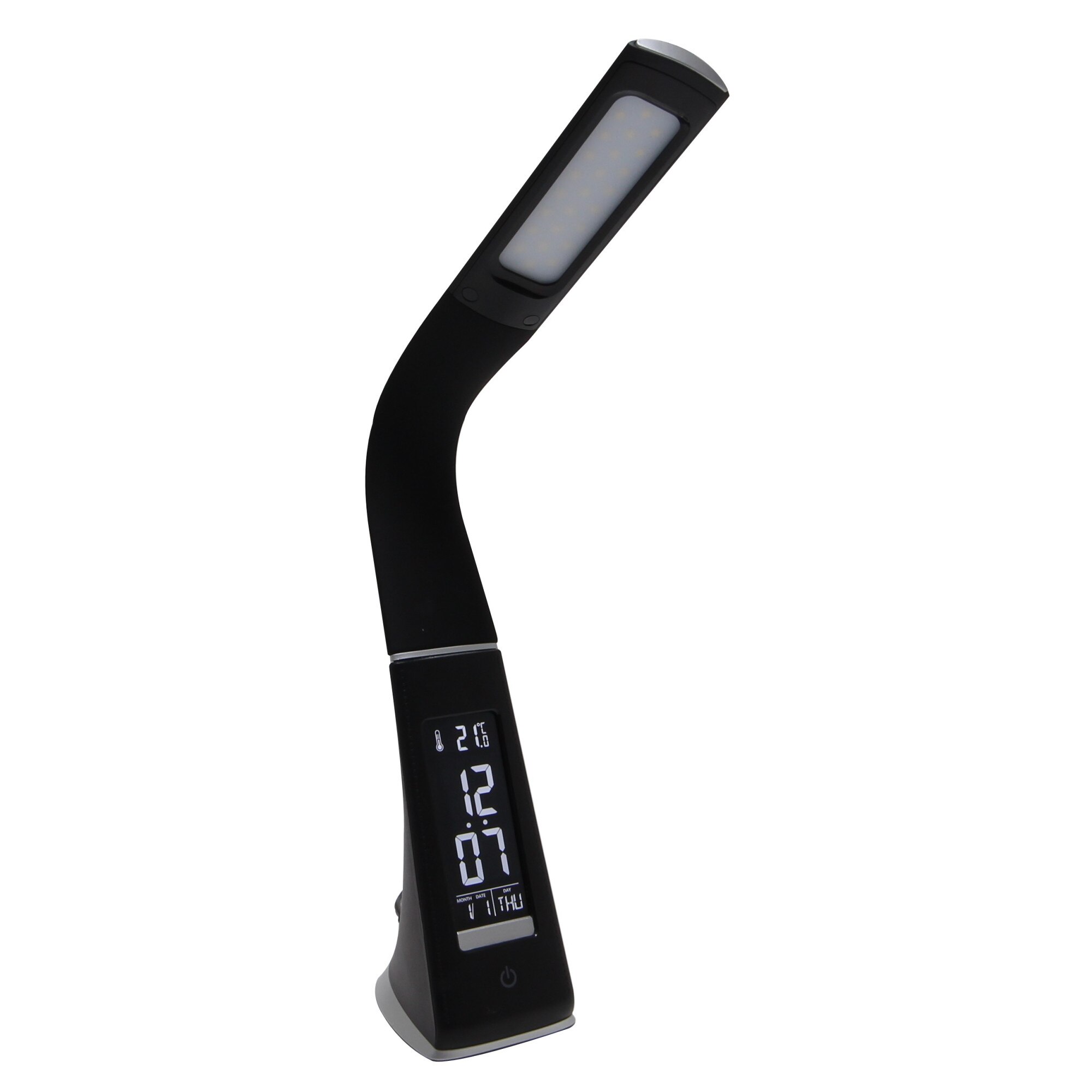 Veioza LED Helen 5W cu display, functie touch, 3 trepte de lumina ...