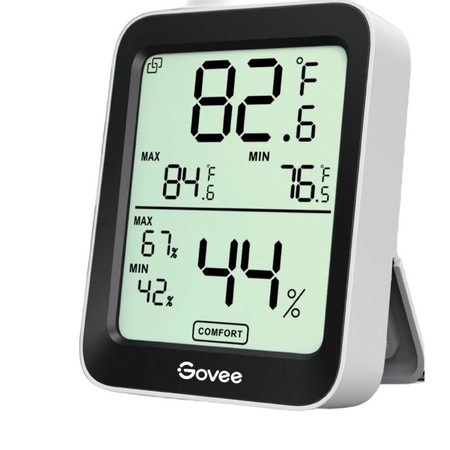 Govee H5075 стаен термометър и хигрометър, Bluetooth, индикатор за ...