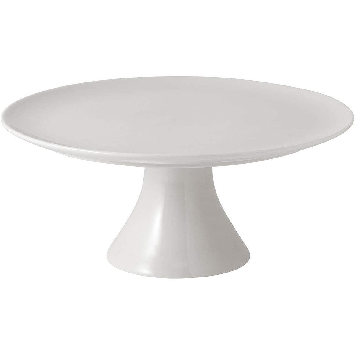 Platou tort cu picior For me Villeroy and Boch, portelan alb, diametru ...