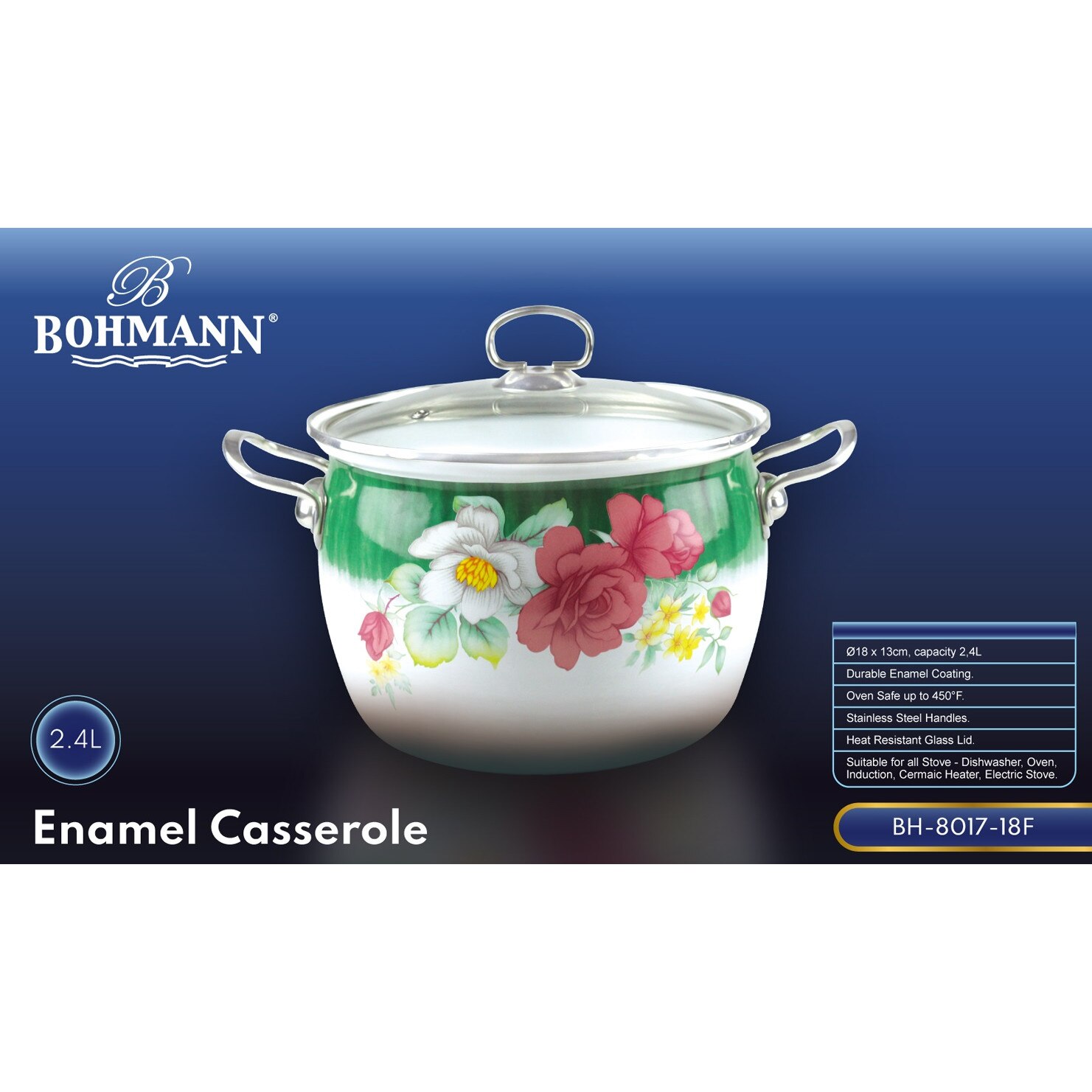 BOHMANN zománcozott fazékkészlet - eMAG.hu