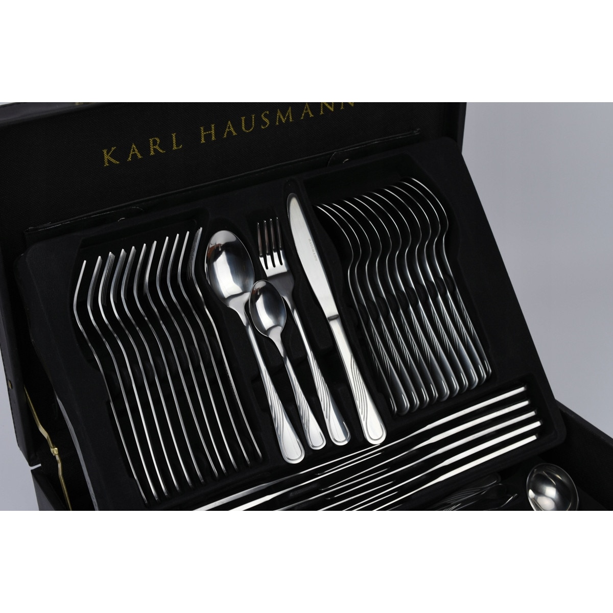 Комплект прибори за хранене, Karl Hausman, модел Heidi, 72 бр., стомана ...