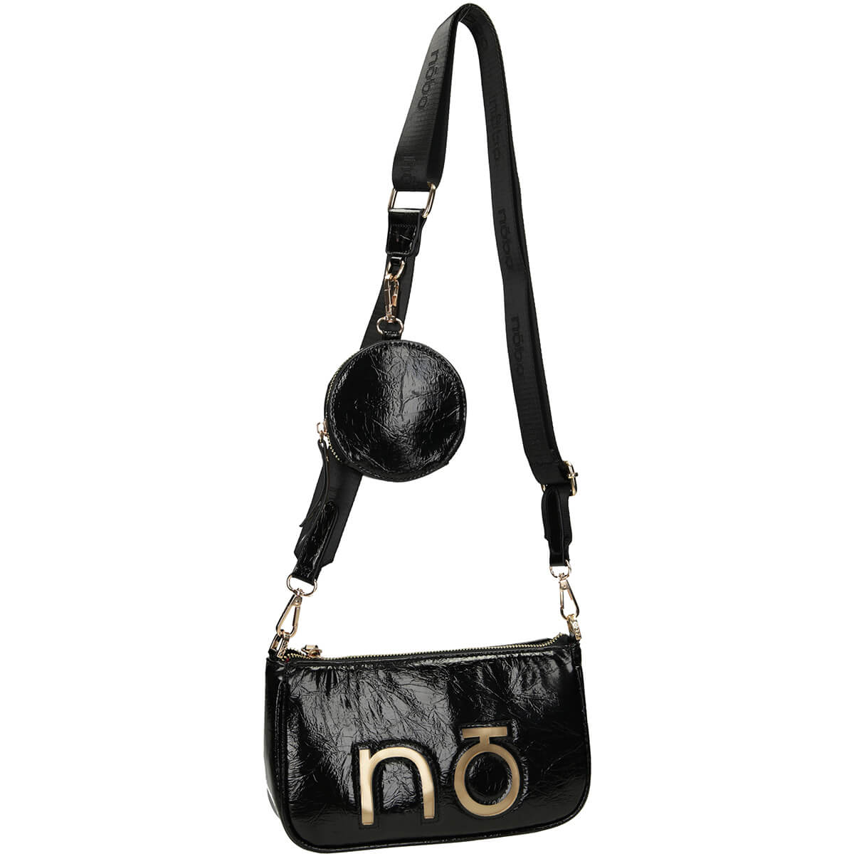 Малка чантичка Nobo, Екологична кожа, NBAG-L0450-CM20, Черен - eMAG.bg